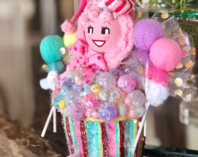 Cupcake Ornament Candy Land Theme Cupcake Pixie Fairy Sweets Theme ...
