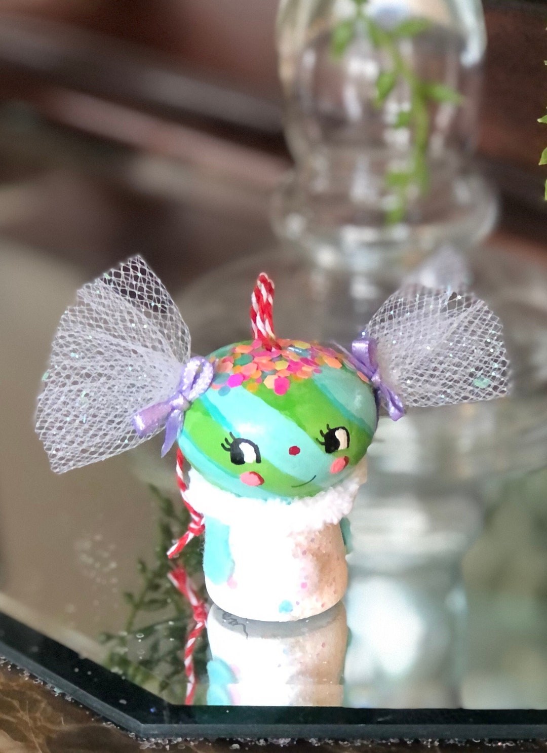 Candy Pixie Ornament Candy Land Fake Candy Vintage Retro Style - Etsy