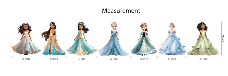 Disney Princess Wall Decal Frozen Wall Art Aladdin Wall Sticker Snow ...