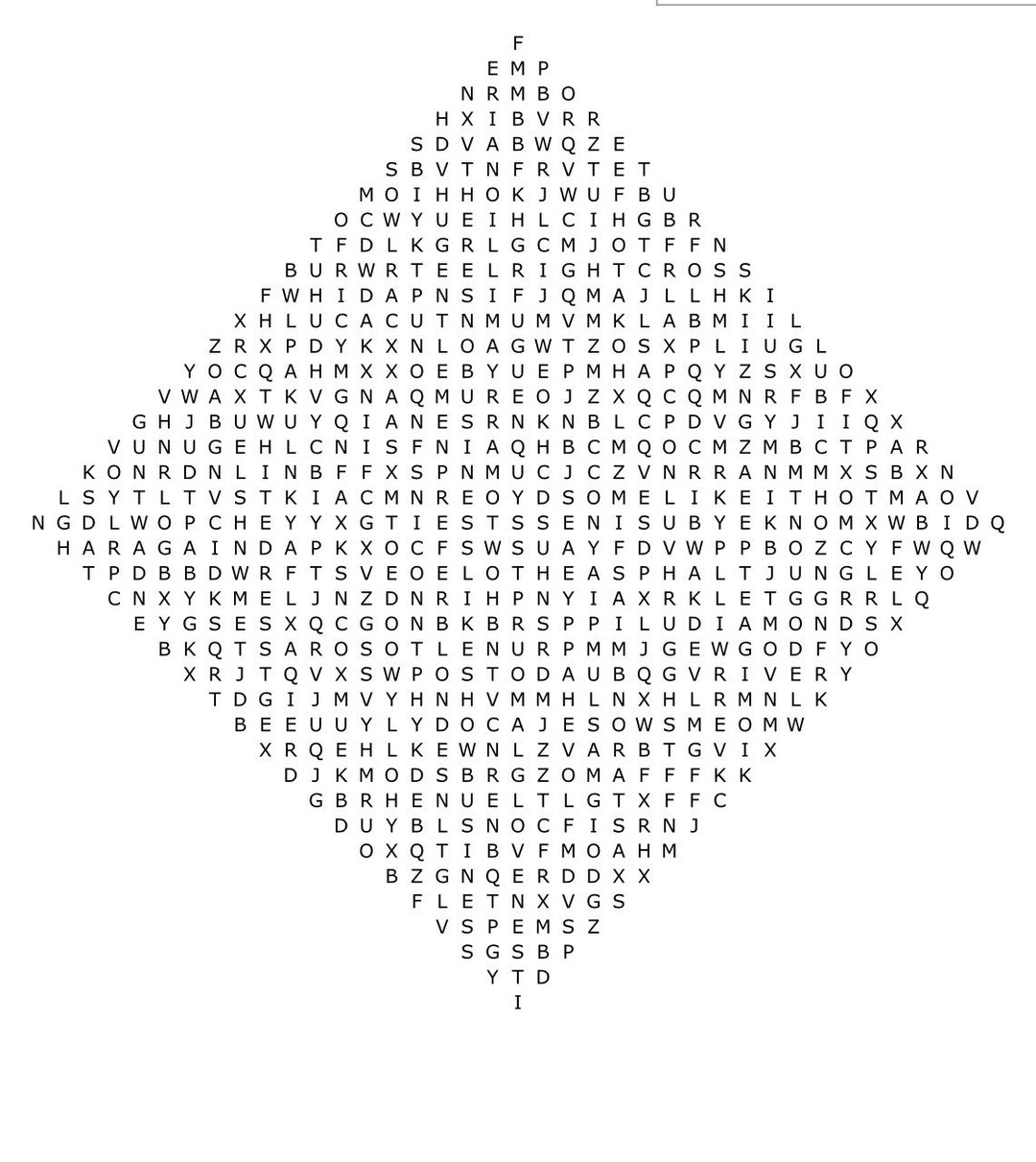 Marilyn Monroe Wordsearch Diamond Shape, 20 Words ONLY Wordsearch is ...