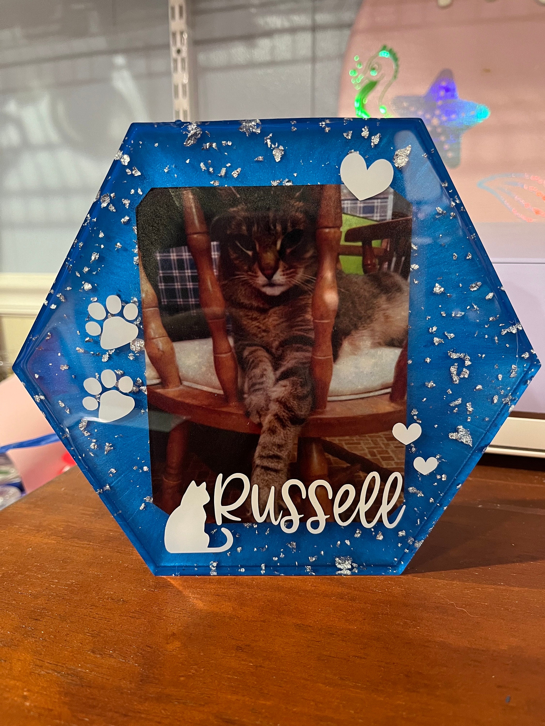 Pet Memorial, Resin Memorial, Memorial in Resin, Epoxy, Ash ...