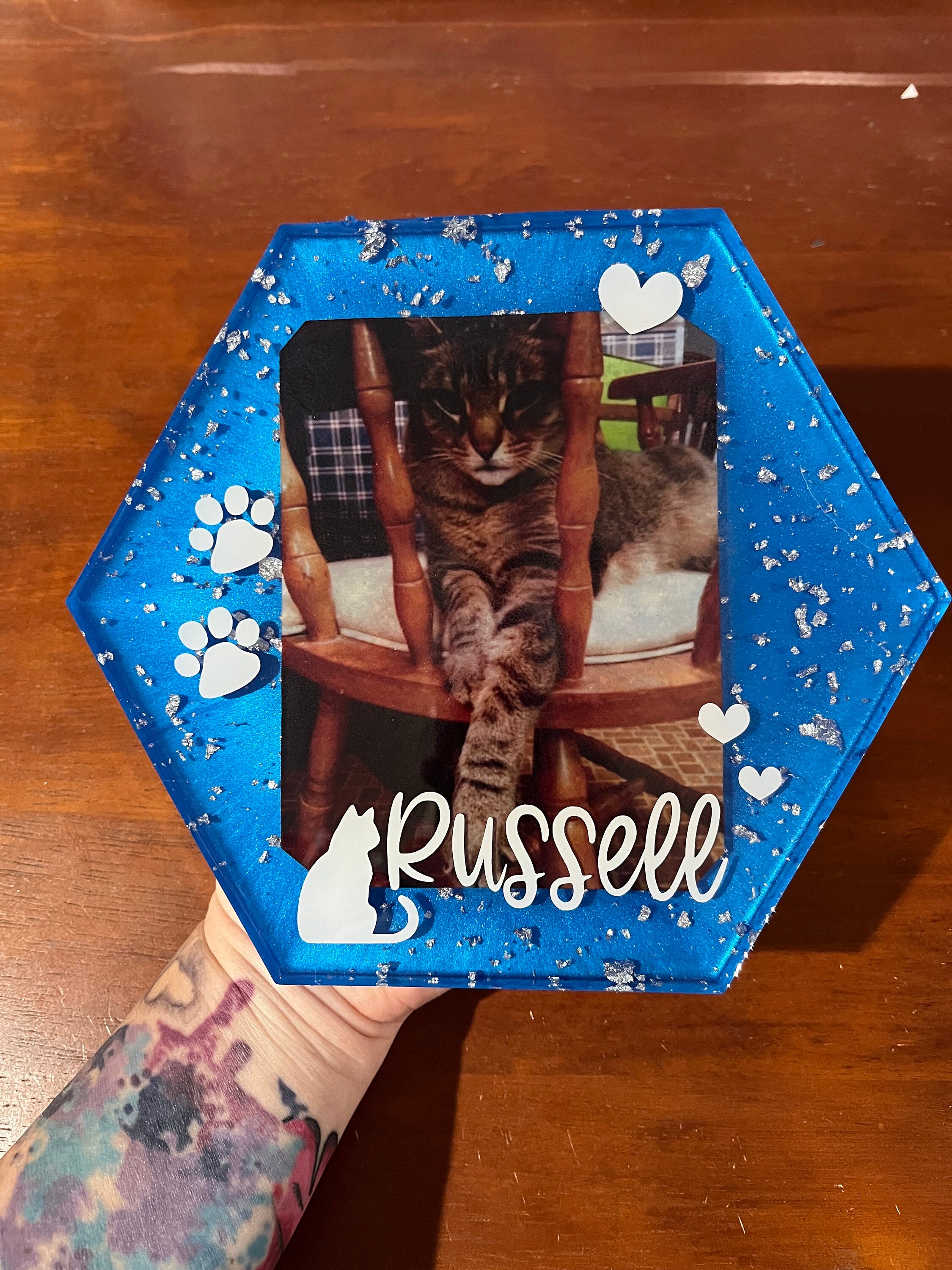 Pet Memorial, Resin Memorial, Memorial in Resin, Epoxy, Ash ...