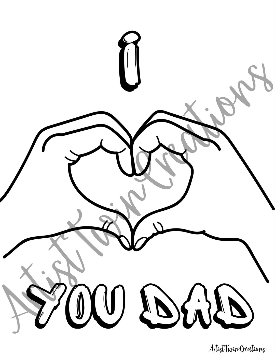 Fathers Day Coloring Sheet - Etsy