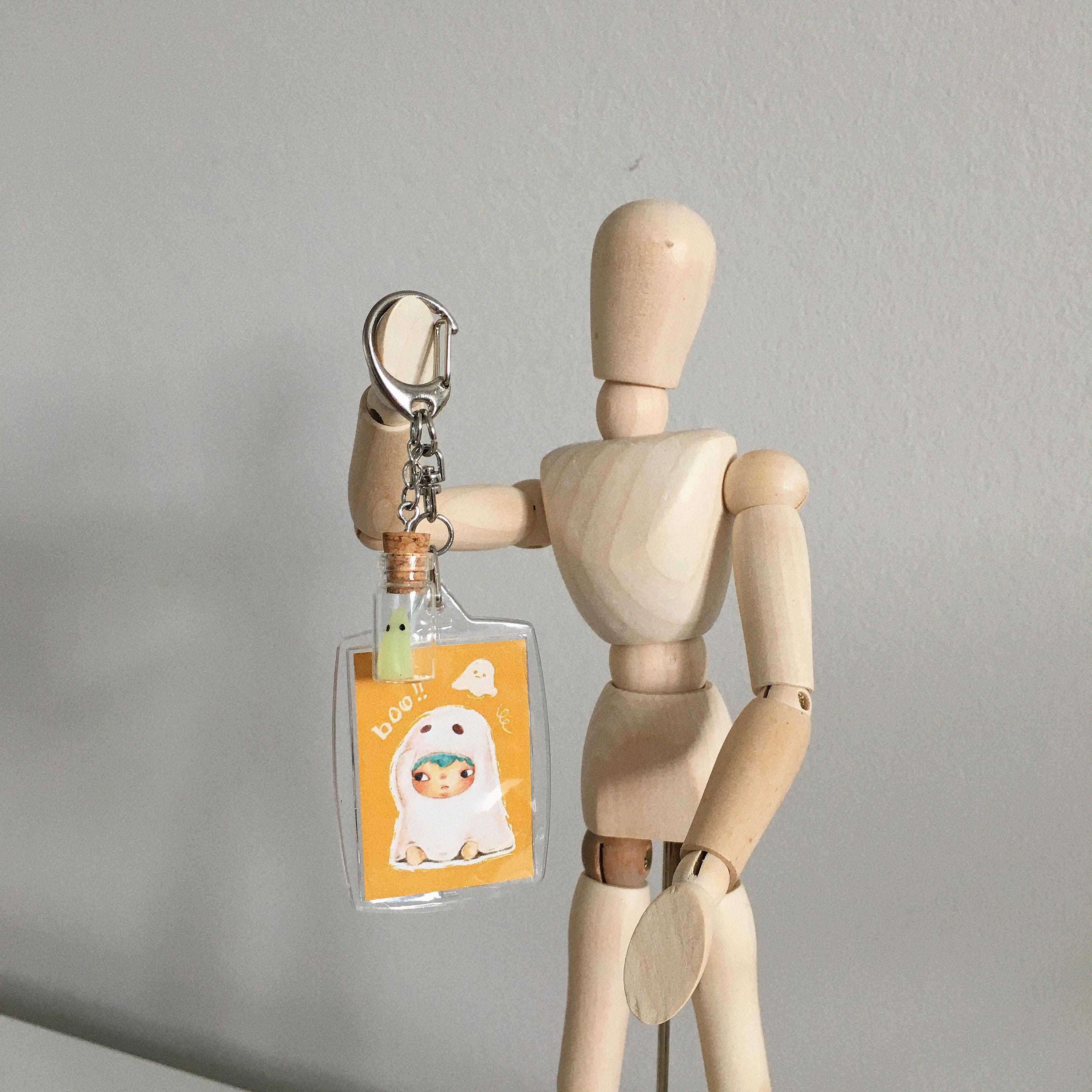 Hirono- Inspired Keychain | Kawaii Trendy Bag Charm | Popmart Character ...