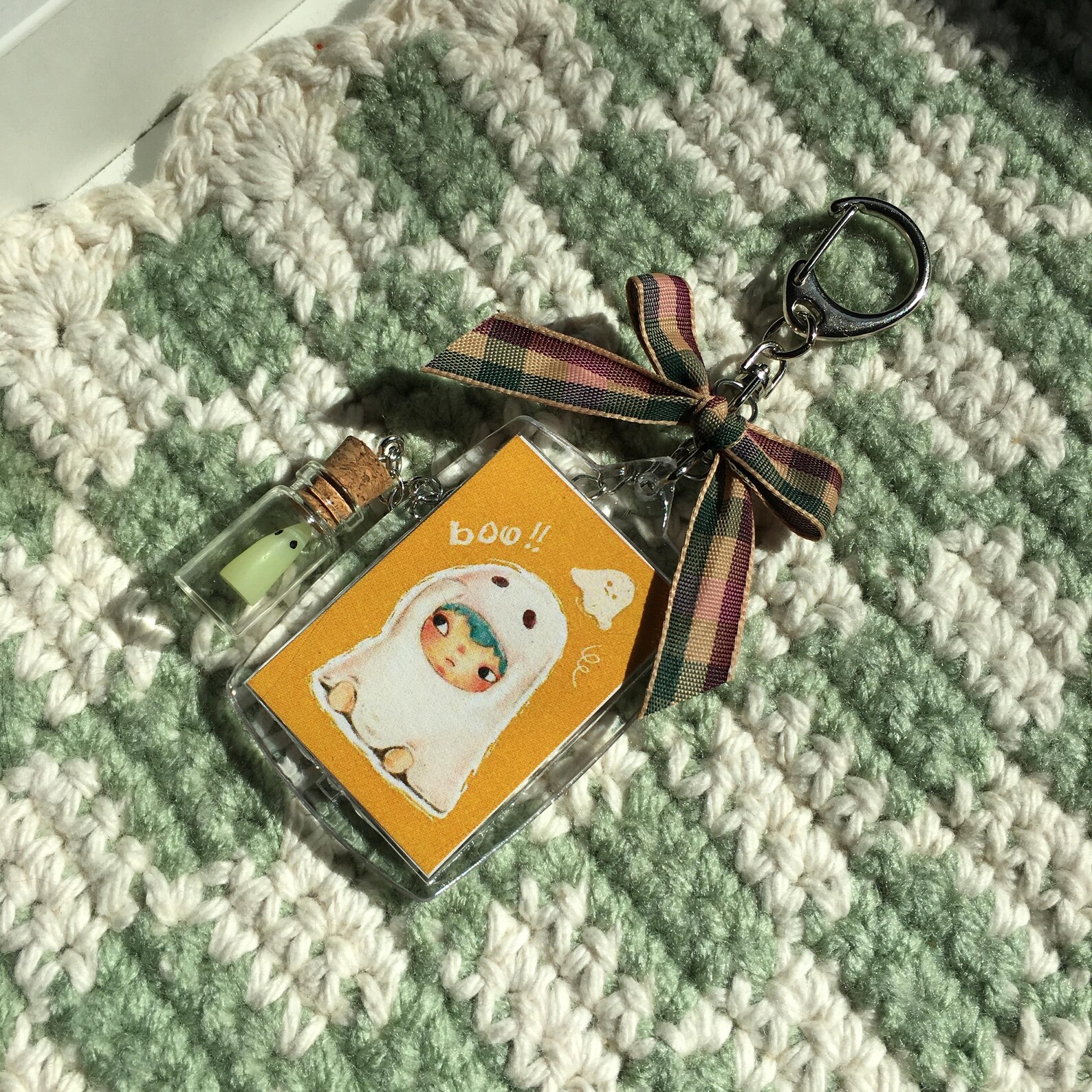 Hirono- Inspired Keychain | Kawaii Trendy Bag Charm | Popmart Character ...