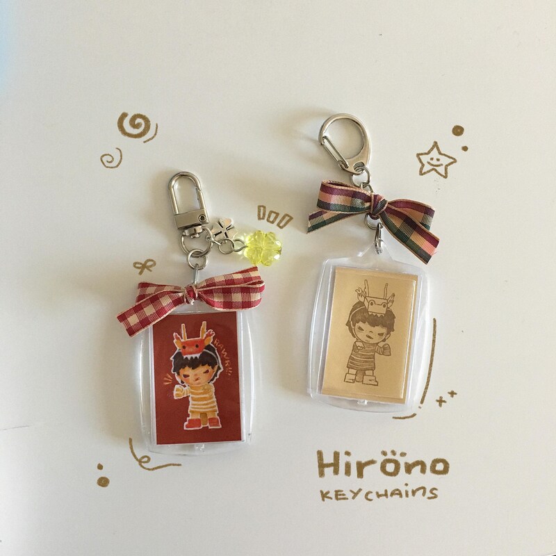 Hirono Keychain - Etsy