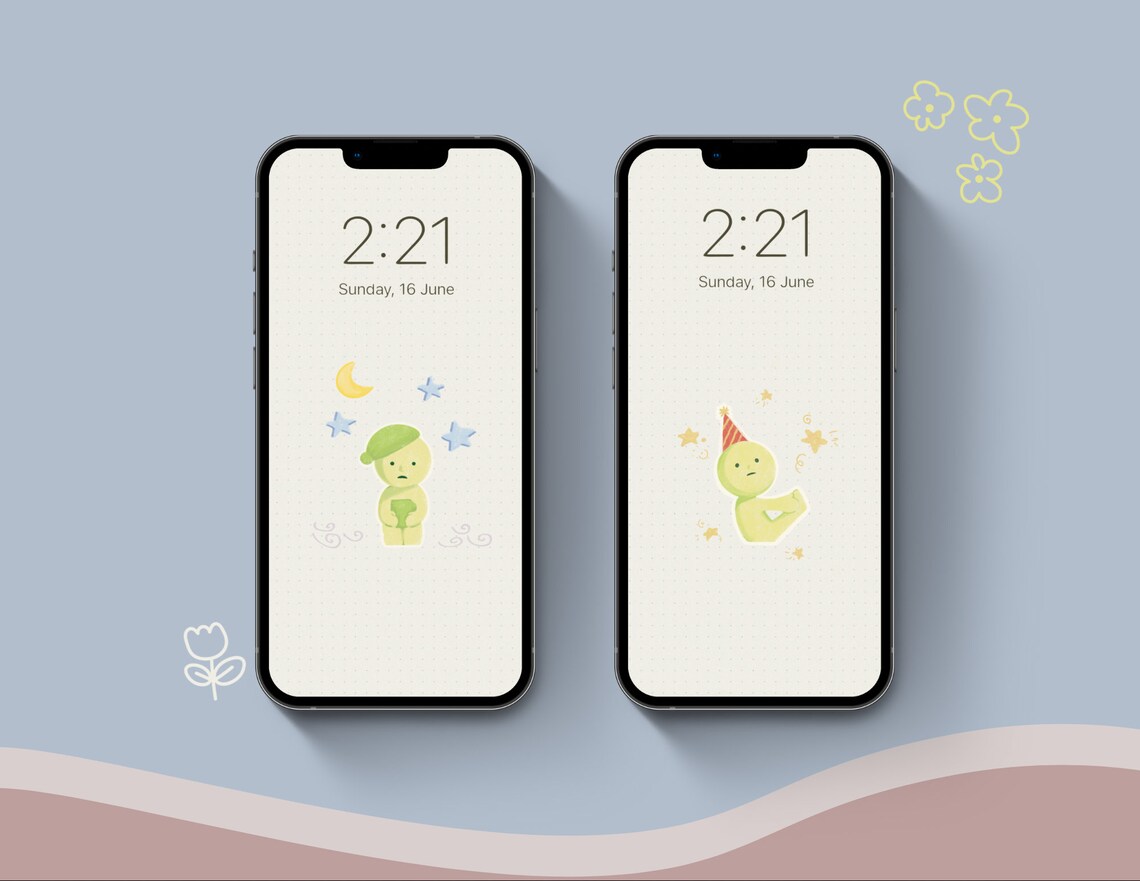 SMISKI Phone Lock Screen Wallpaper | Easy Download - Etsy