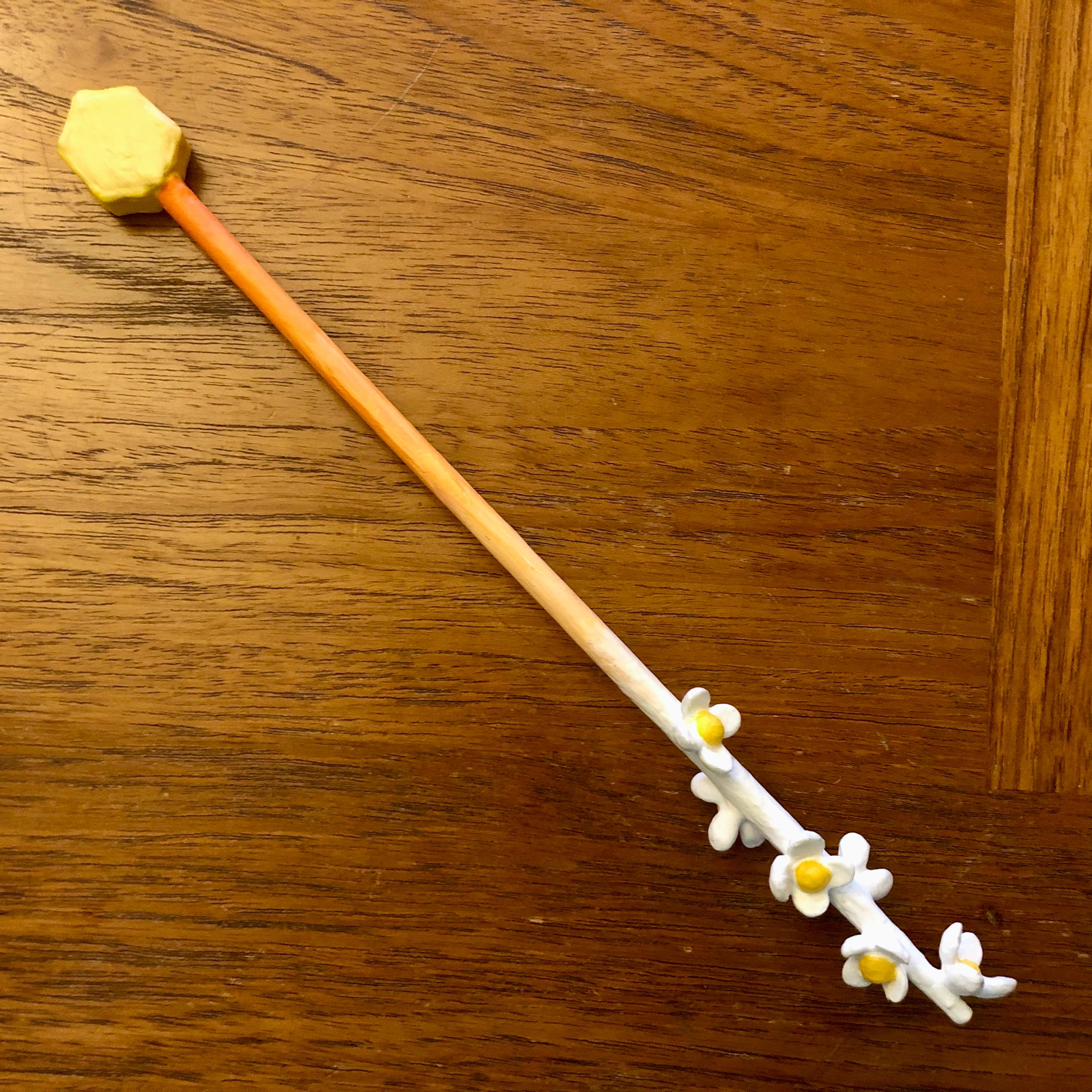 Handmade Honeycomb and Wildflower Magic Wand - Etsy