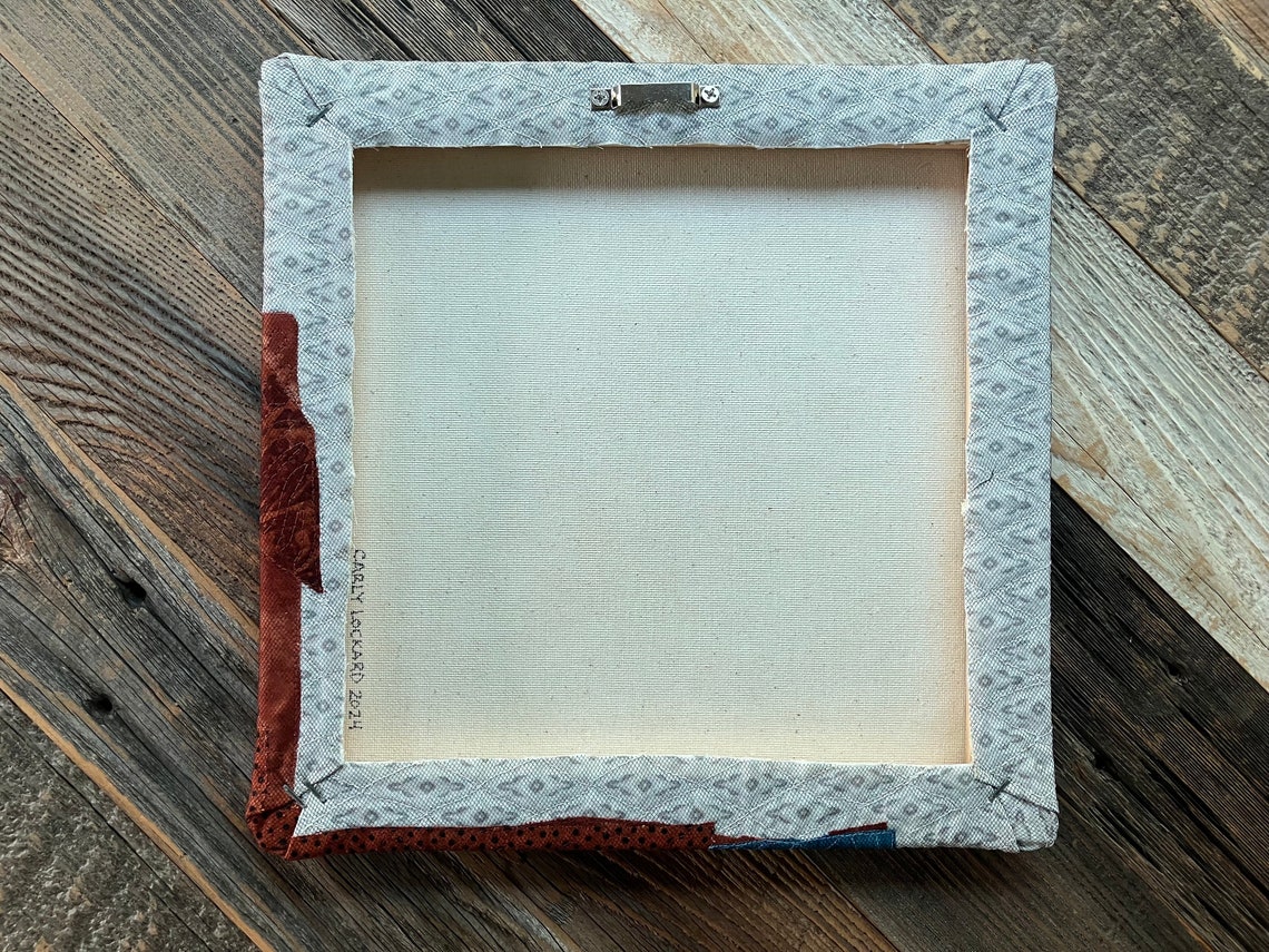 American Kestrel Wall Art Quilt Canvas FALCON Textile Fabric Decor ...