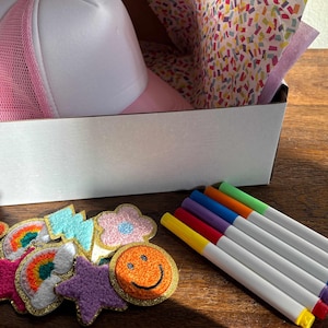 Ultimate DIY Trucker Hat Decorating Kit: Kids Craft Party Favor - Etsy