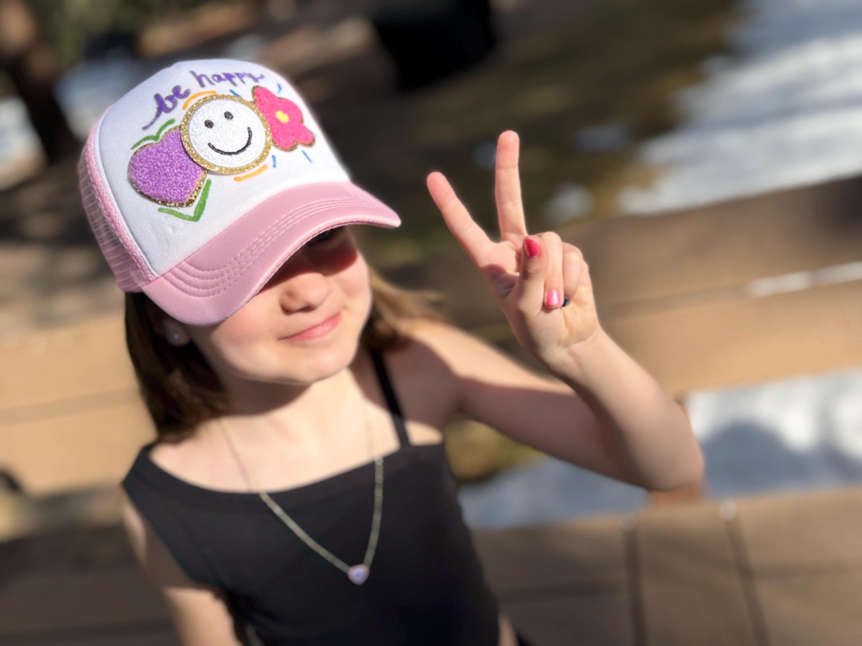 Kids Craft Box DIY Trucker Hat Decorating Kit Parties and Goodie Bags ...