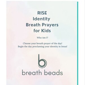 RISE Breath Prayers for Kids. Identity in Christ: Who Am I - Etsy
