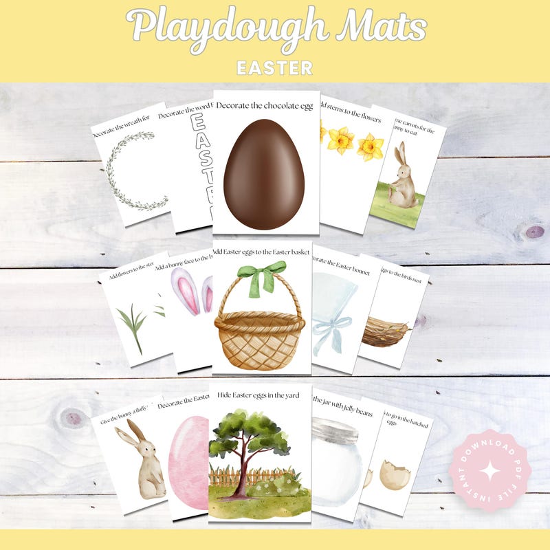 Playdough Mats - Etsy