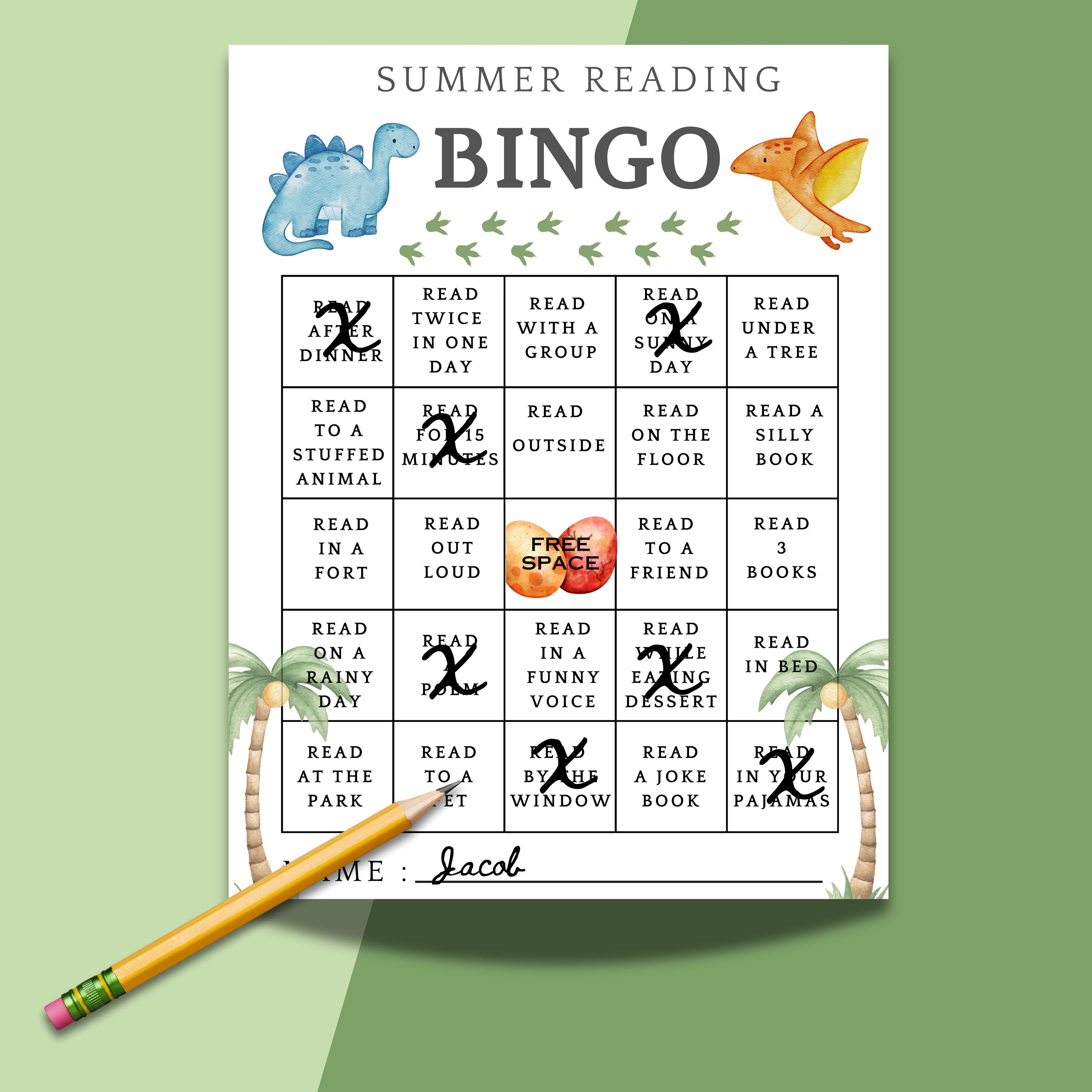 Summer Reading Bingo, Book Tracker, Reading Journal, Bingo Cards ...