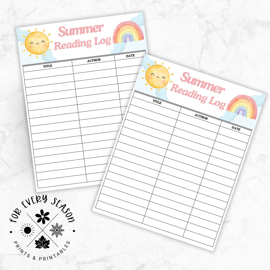 Summer Reading Log, Summer Reading Chart, Summer Reading, Summer ...
