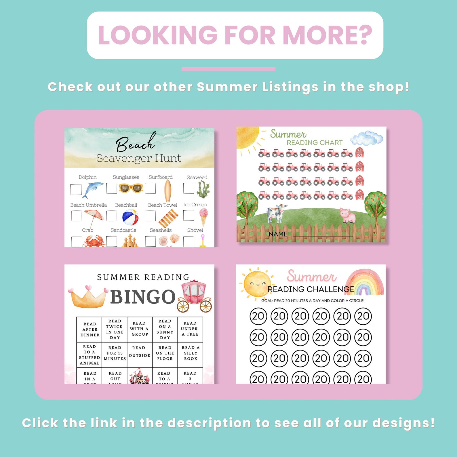 Printable Summer Bucket List for Kids: Adventure Activities (instant ...