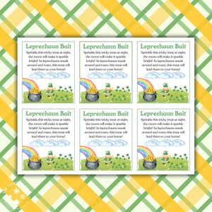 Leprechaun Bait Tag, Leprechaun Trap, Leprechaun Letter, Leprechaun ...