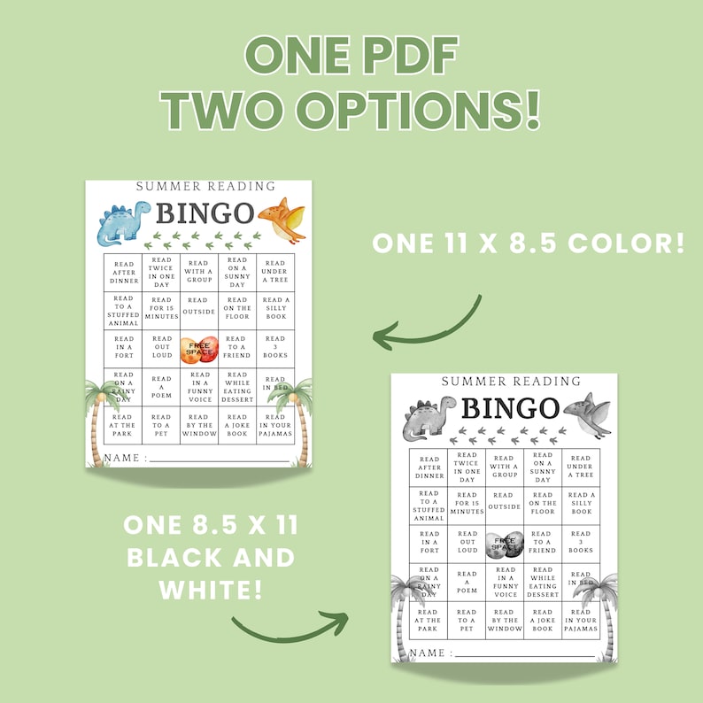 Summer Reading Bingo, Book Tracker, Reading Journal, Bingo Cards ...