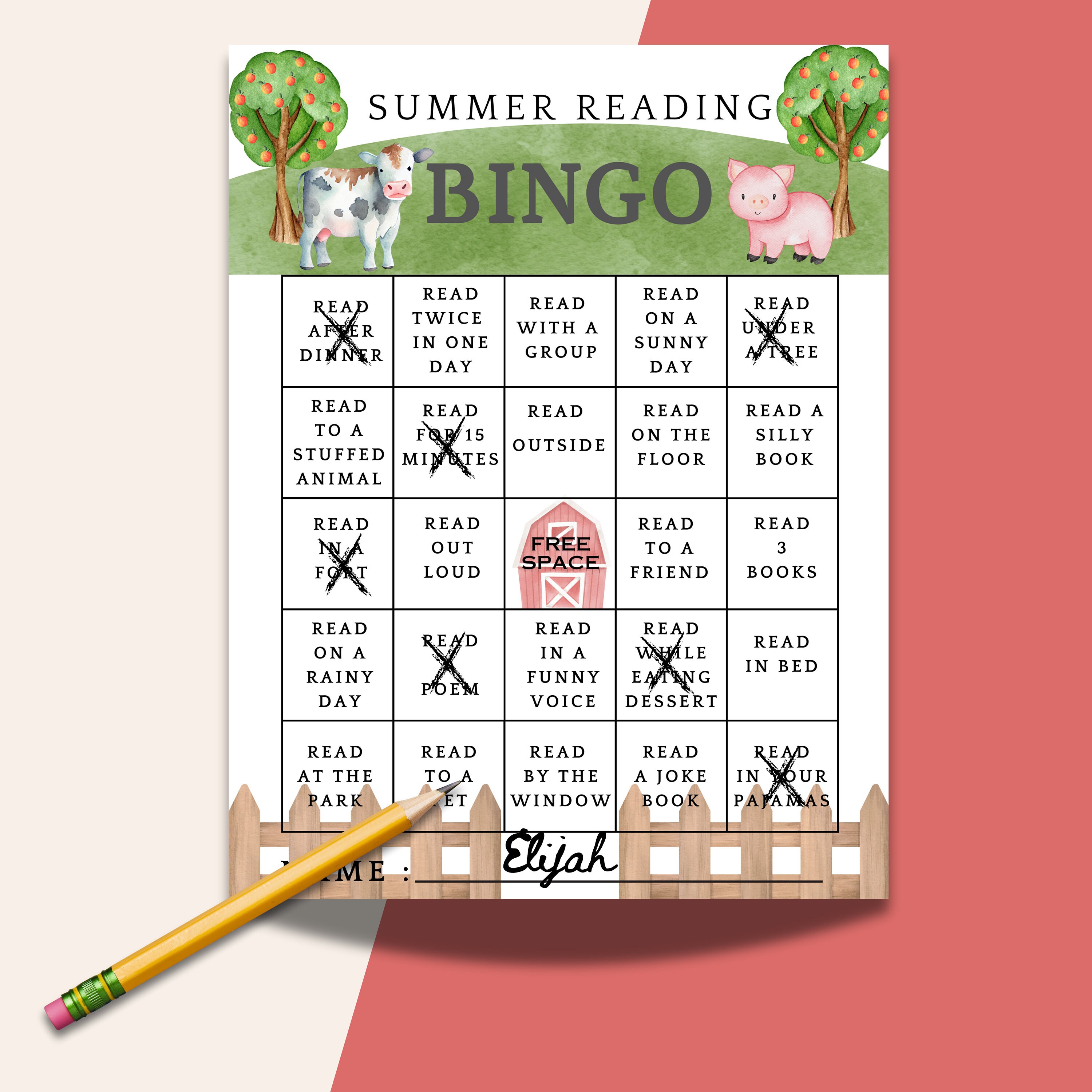 Summer Reading Bingo, Book Tracker, Reading Journal, Bingo Cards ...