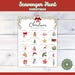 Christmas Scavenger Hunt: Holiday Party Game (digital Download) - Etsy