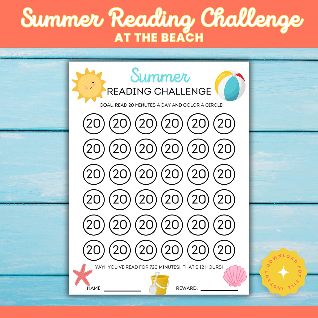 Book Tracker, Summer Activity, Reading Tracker, Summer Reading, Reading ...