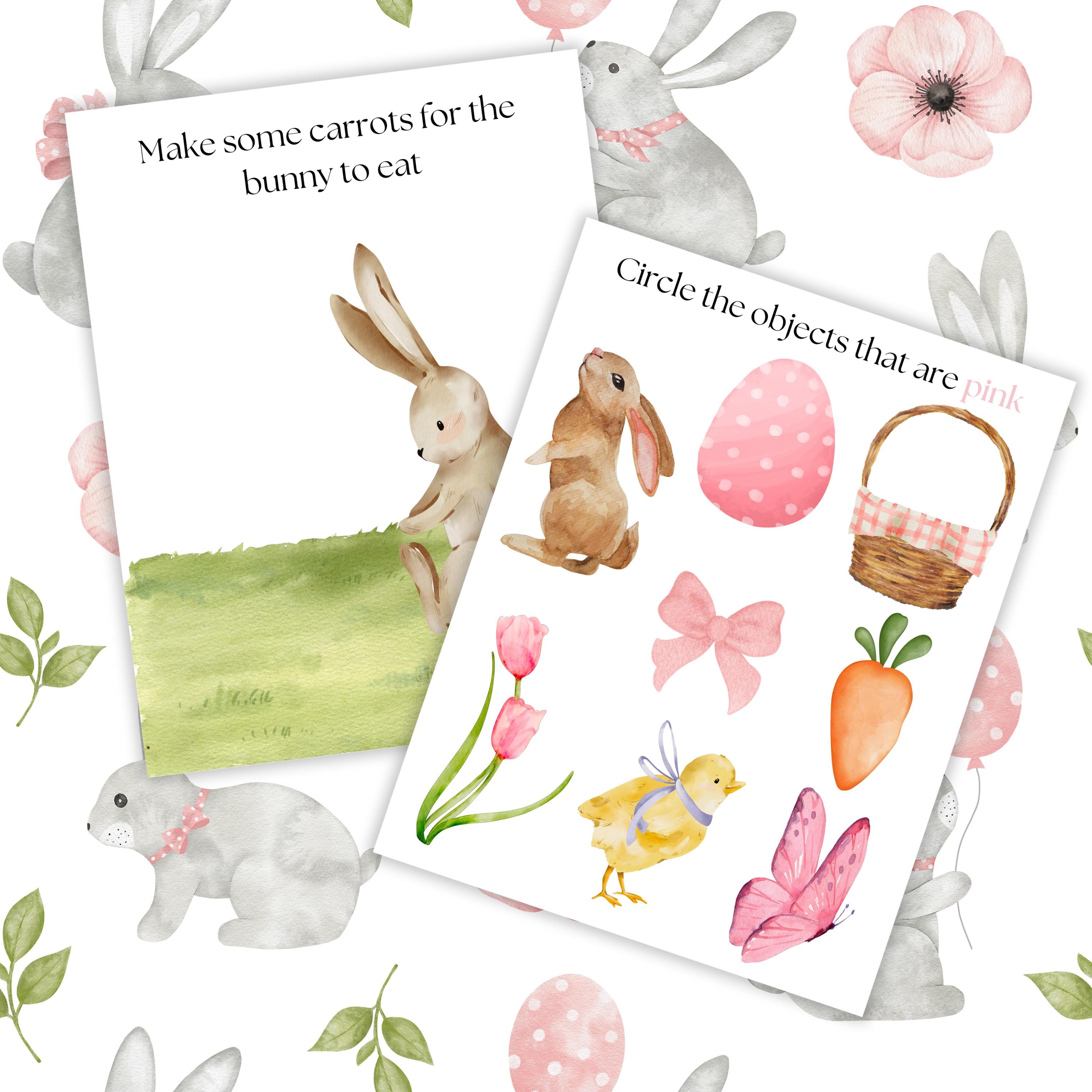 Prek Morning Menu, Easter Morning Menu, Toddler Busy Book, Morning ...