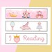 Princess Printable Bookmarks for Kids: Reading Tracker (digital ...