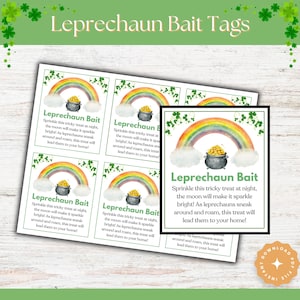 Leprechaun Bait Tag, Leprechaun Trap, Leprechaun Letter, Leprechaun ...