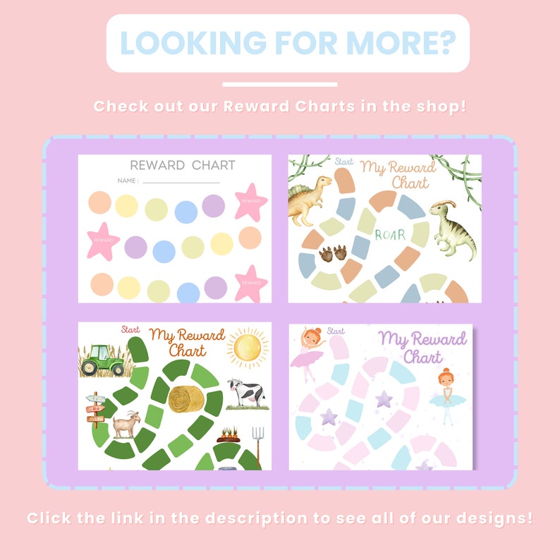 Unicorn Reward Chart for Kids: Printable Chore Chart (PDF) - Etsy
