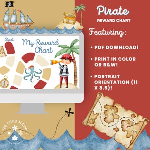 Reward Chart, Reward Chart for Kids, Toddler Chore Chart, Chore Chart ...