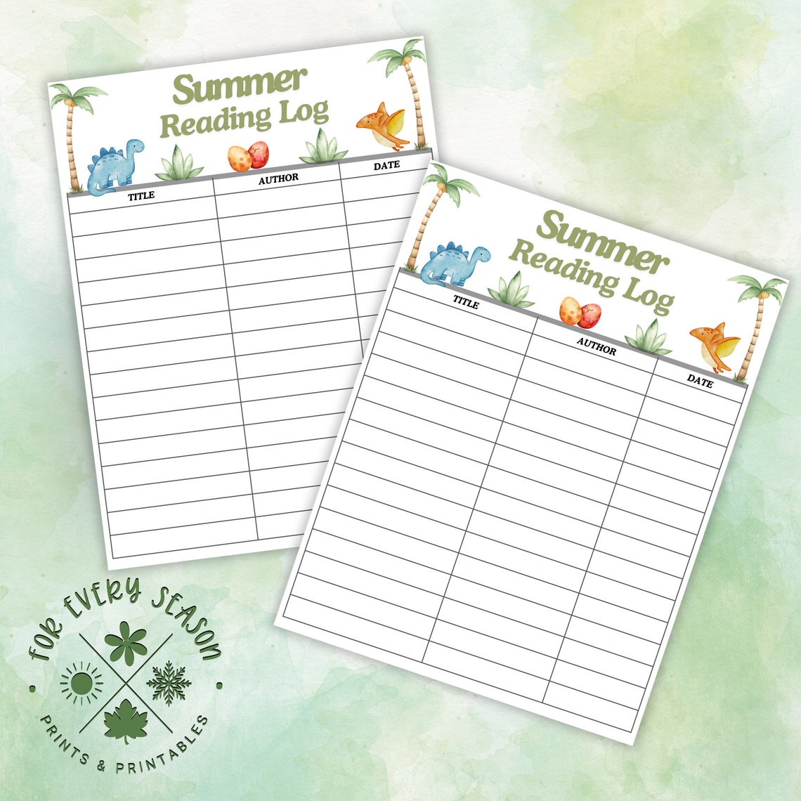 Summer Reading Log, Summer Reading Chart, Summer Reading, Summer ...