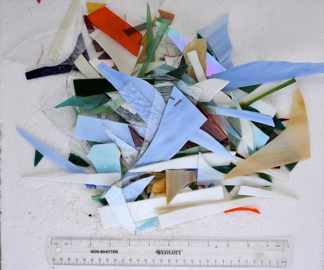 Scrap Stained Glass (3 Lb, 0 Oz) - Etsy