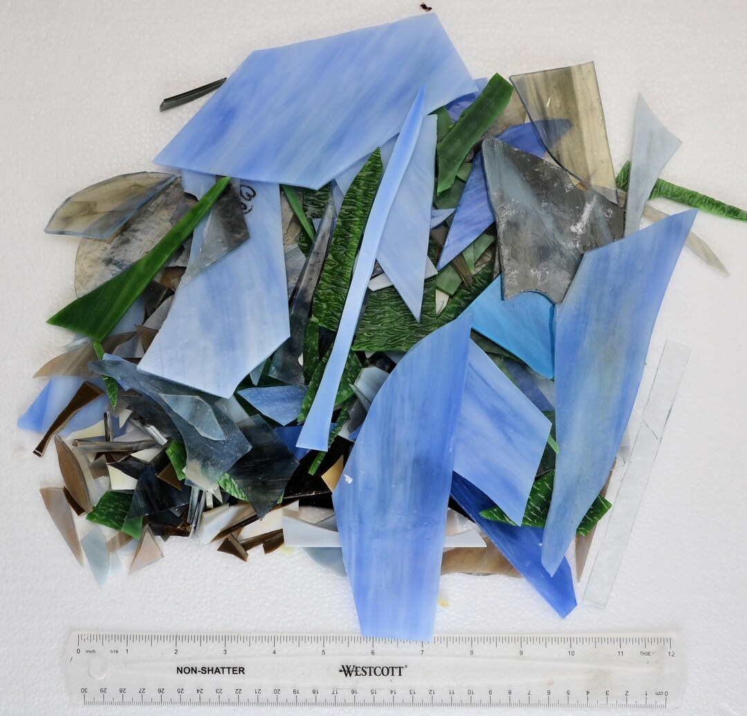 Scrap Stained Glass (3 Lb, 3 Oz) - Etsy