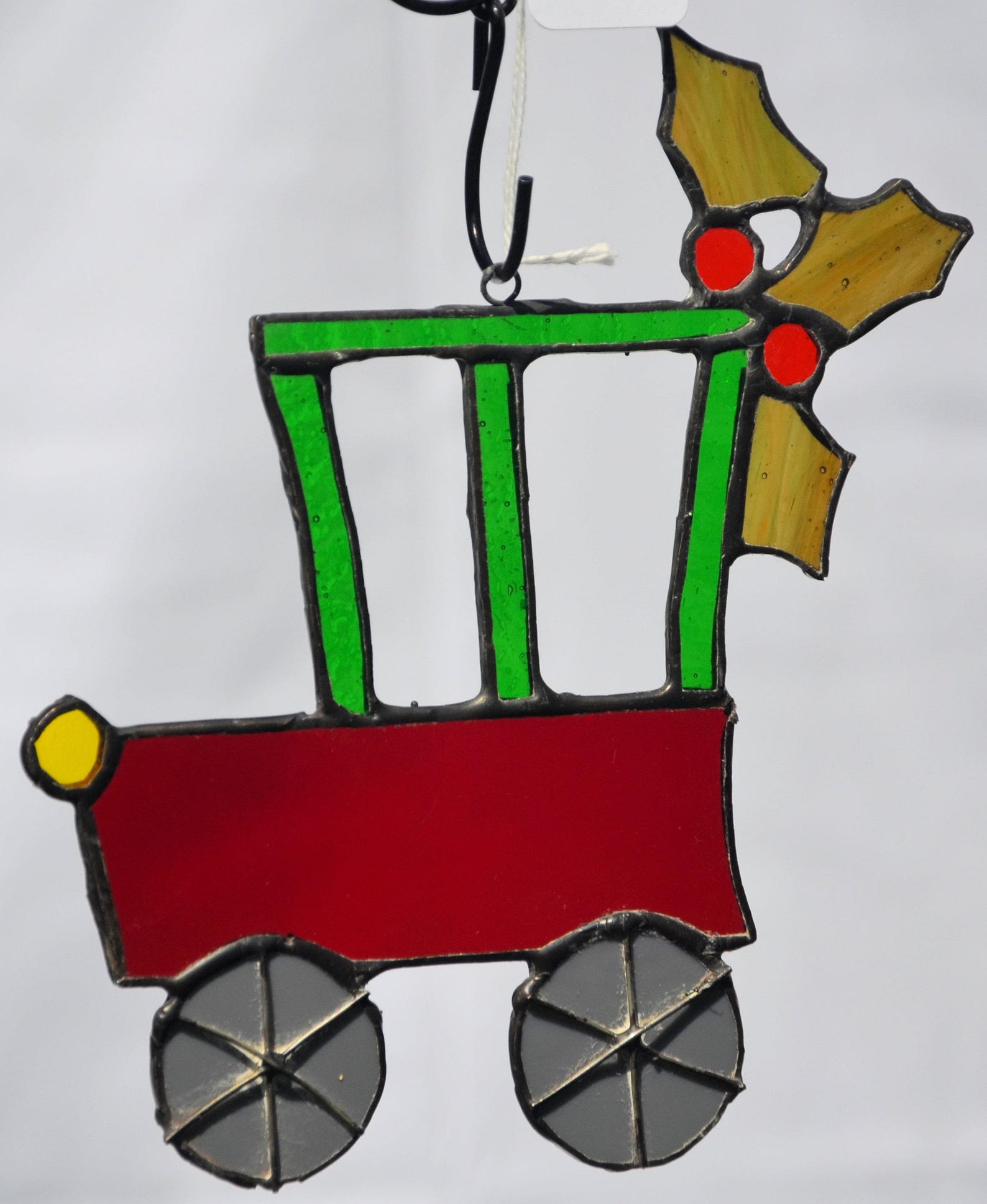 Train (front) Stained Glass Suncatcher (4.75" X 5.75") - Etsy