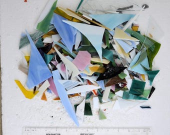 Scrap Stained Glass (3 Lb, 9 Oz) - Etsy