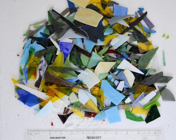 Scrap Stained Glass (3 Lb, 9 Oz) - Etsy