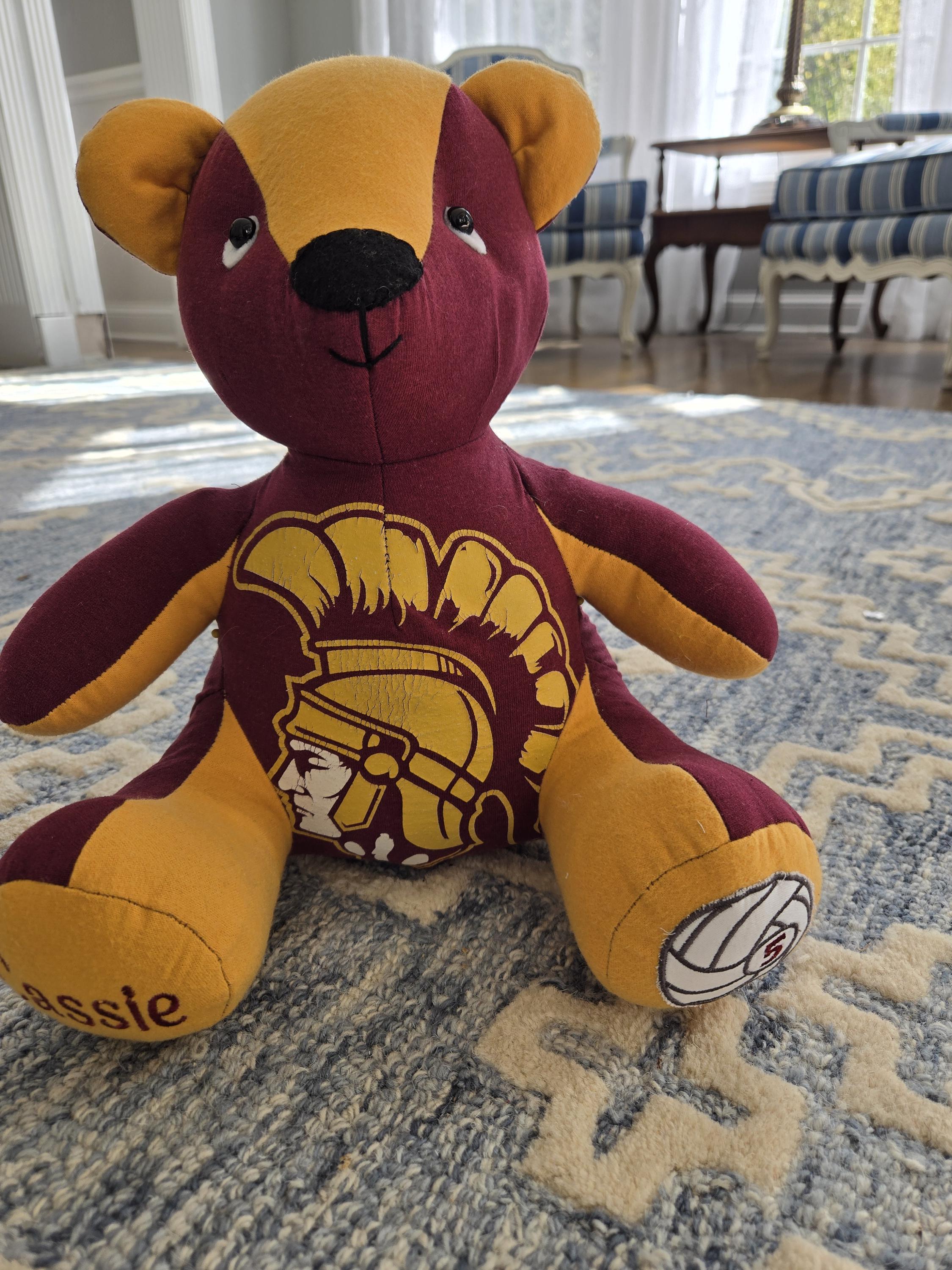 Memory Bear, Memory Gift, Personalized Bear, Bereavement Gift - Etsy