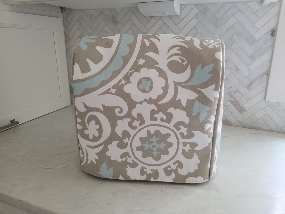Kitchenaid Mixer Cover, Piped Mixer Cover, Designer Kitchenaid Cover ...