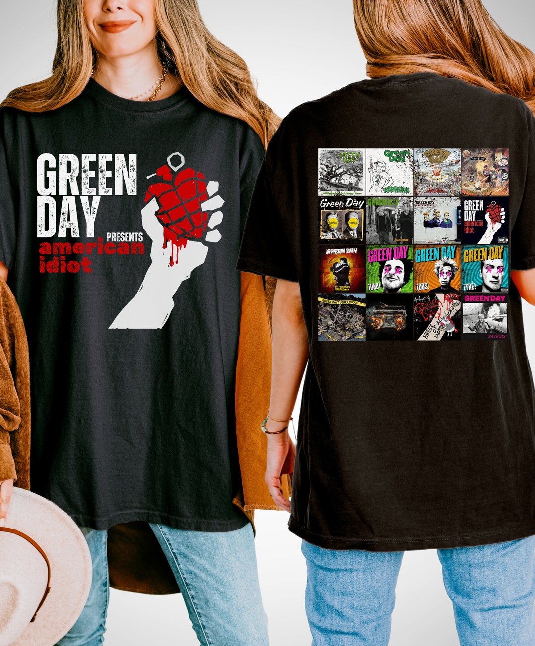 Green Day Album Cover Shirt Green Day Fan Shirt Gift for Music Lover ...