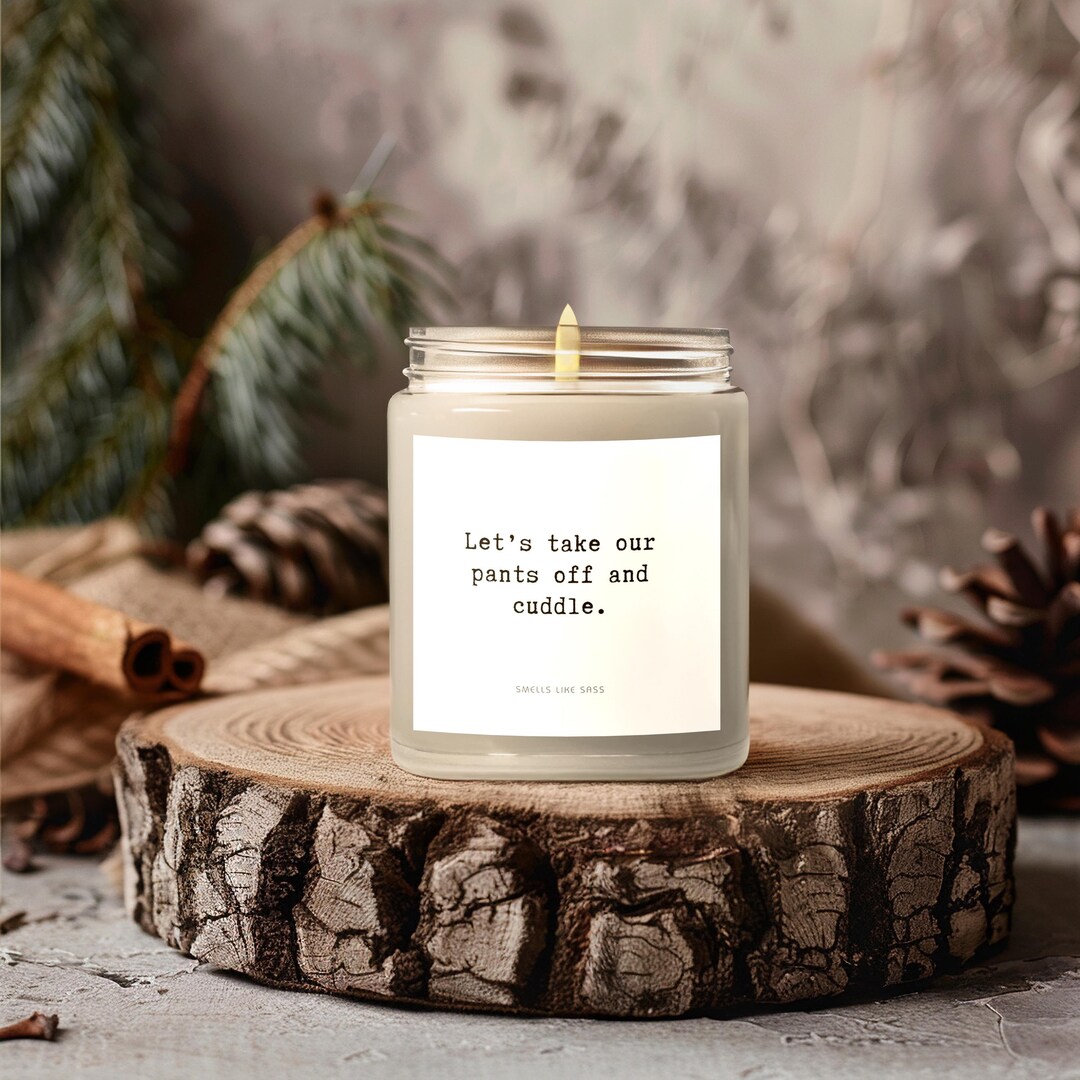 Let's Take Our Pants off and Cuddle Cute Rude Crude Cheeky Message ...