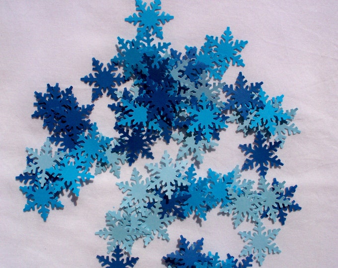 Paper Snowflakes, Large, Die Cut, Blue, 60 - Etsy