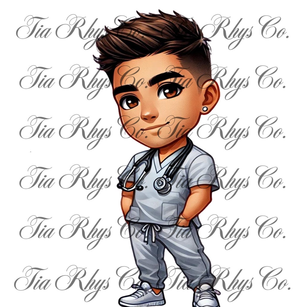 Male Nurse Clipart - Etsy
