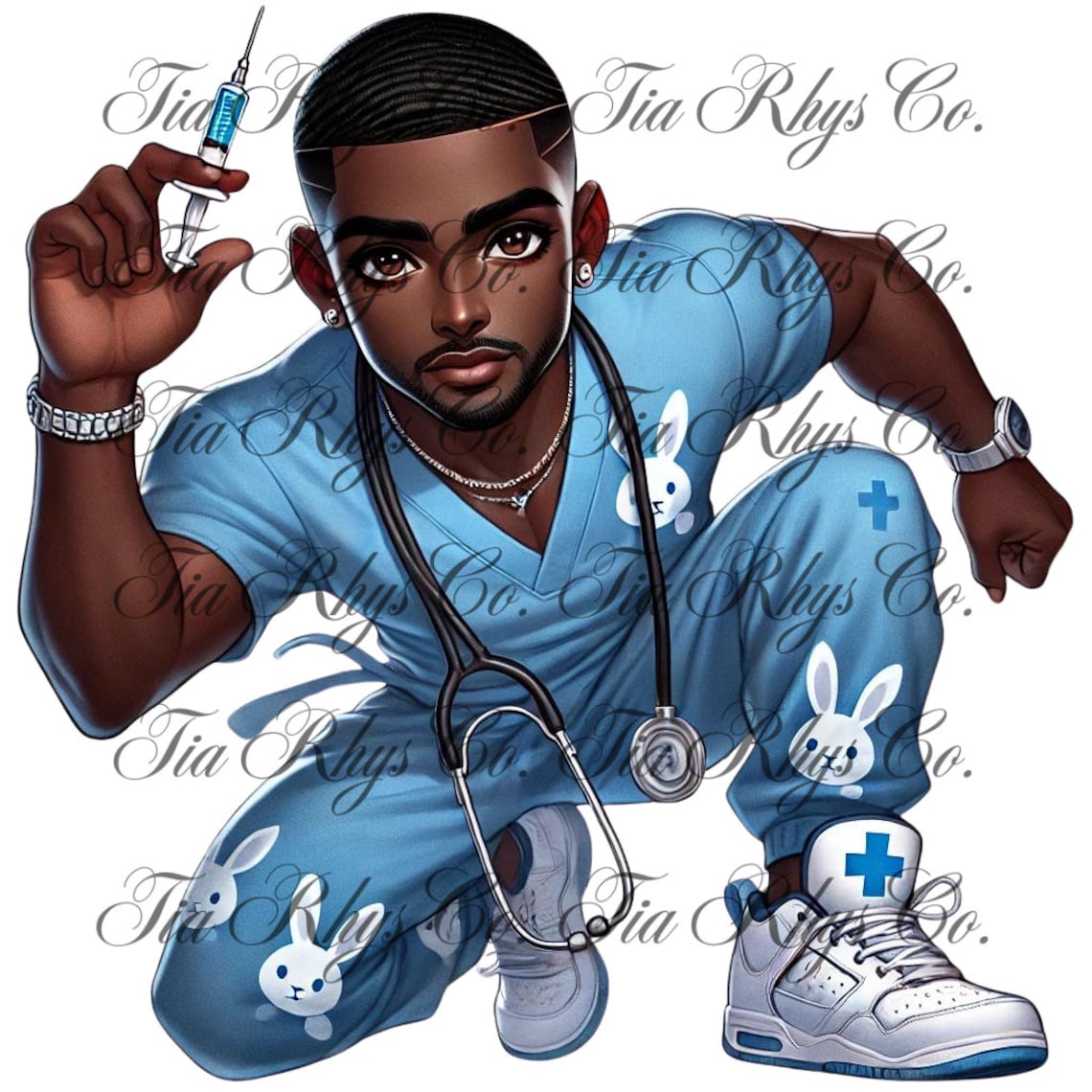 Male Nurse Clipart - Etsy