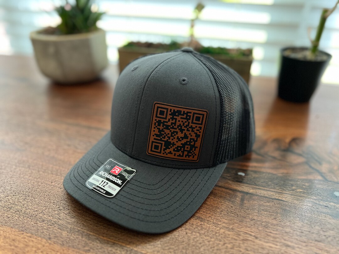 Fuck You! QR Code Patch Trucker Hat Fun & Unique Message Hat, Cool ...