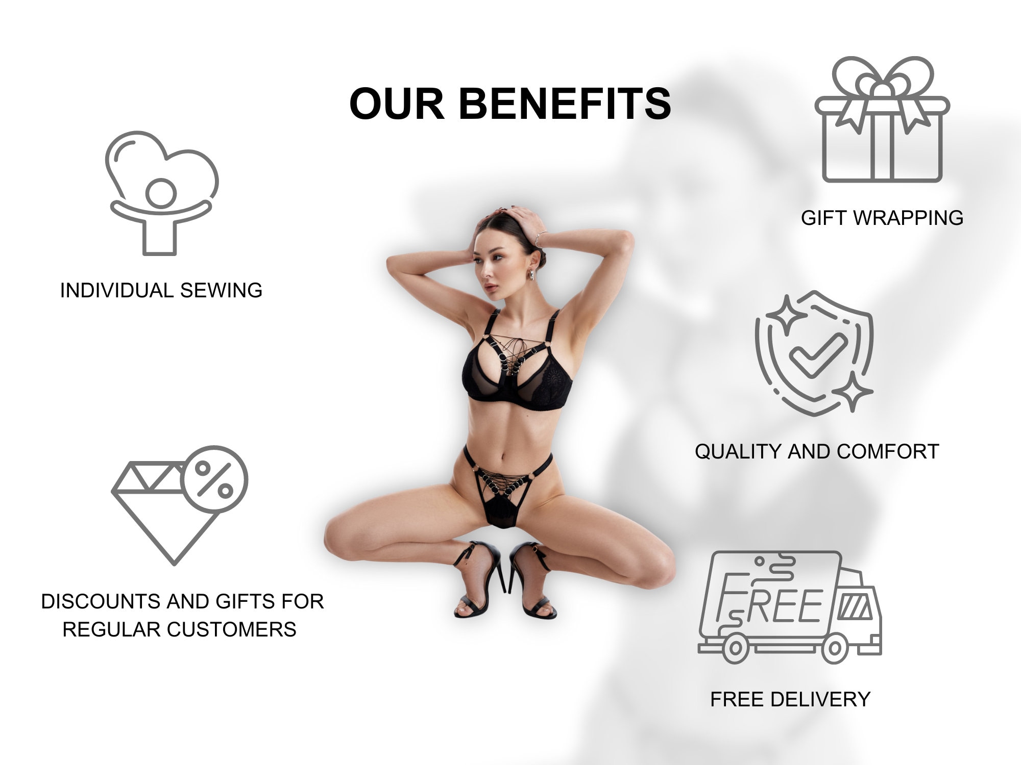 Leopard Lingerie Set, Leopard Bra, Animal Print Thong, Strappy Lingerie, Garter Lingerie Set ...