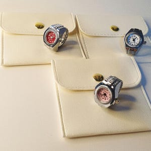 Ring Watch, Jewellery Ring,vintage Watch Ring,mini Watch Ring,custom ...