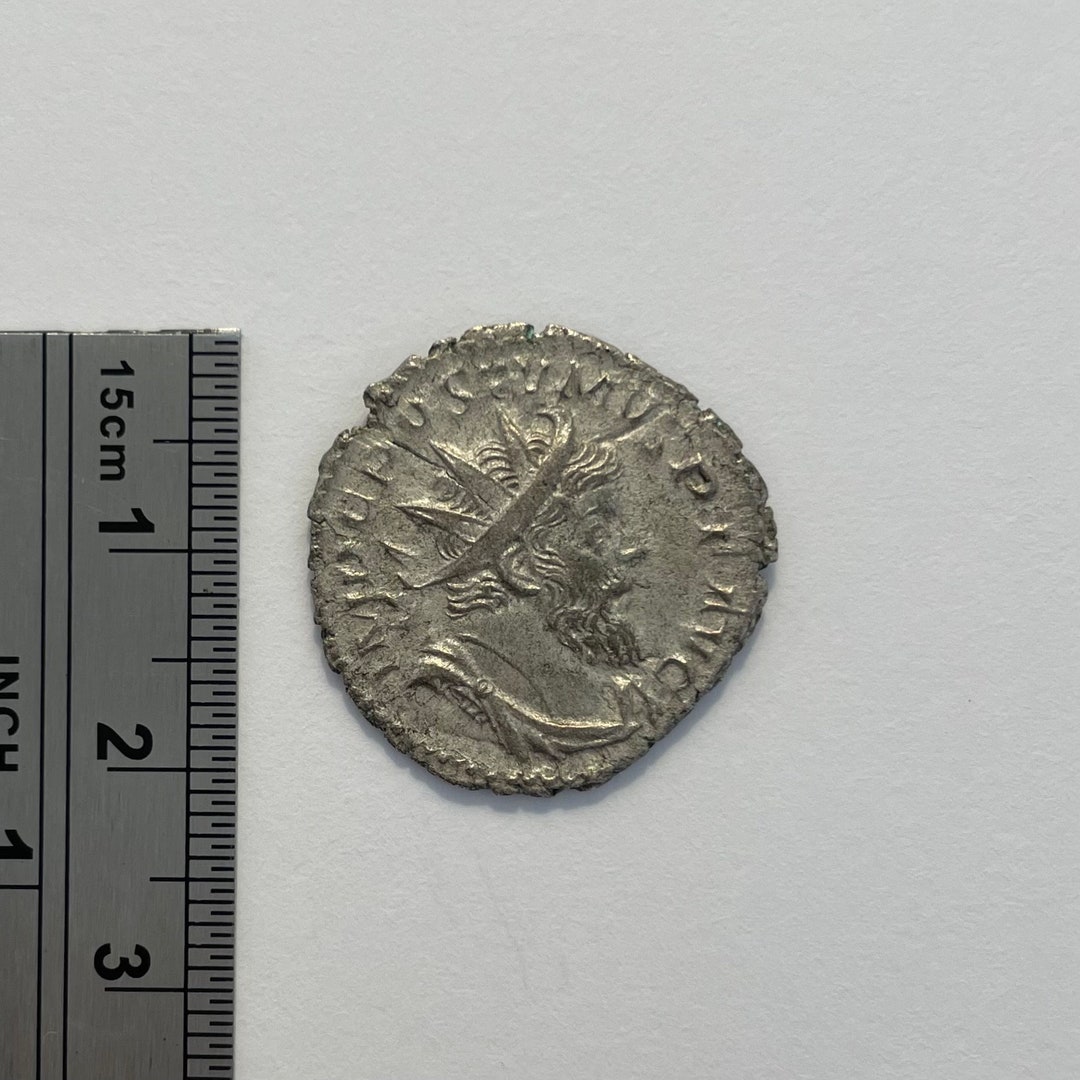 Ancient Roman Silver Coin. Authentic Ancient Roman Billon Antoninianus ...