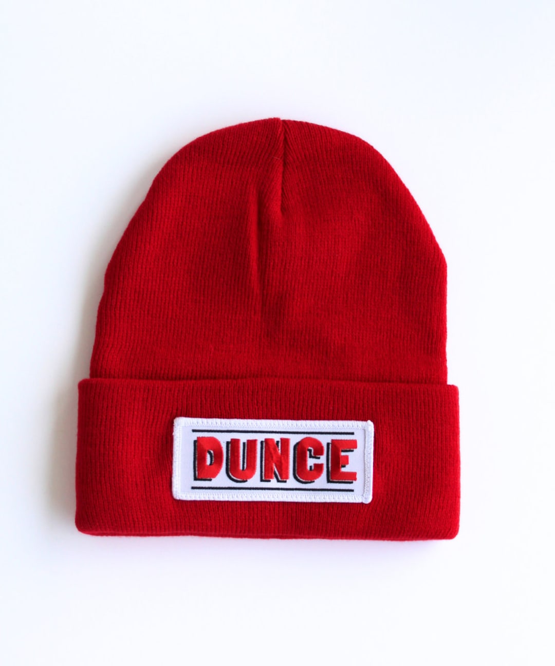 Dunce Cap Beanie - Signature Red - Etsy