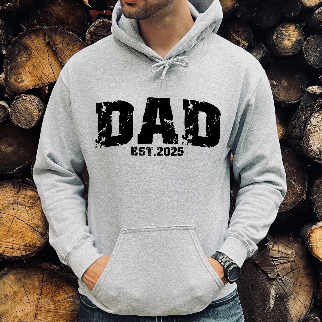 Custom Dad Hoodie, Cute Fathers Day Hoodie, New Dad Hoodie, Custom Dad ...
