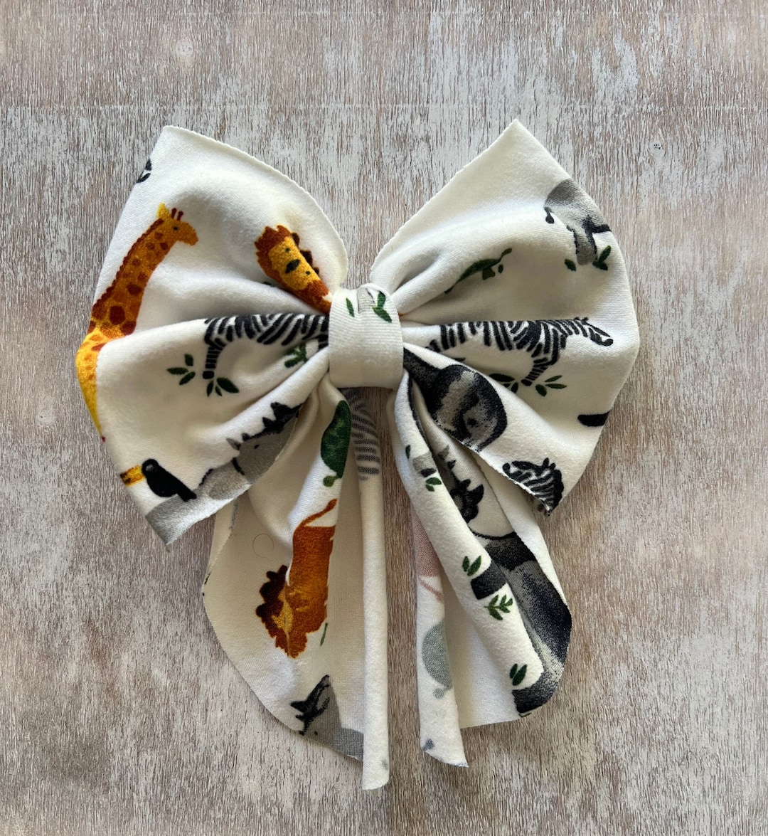 Animal Pattern Sailor Bows - Etsy